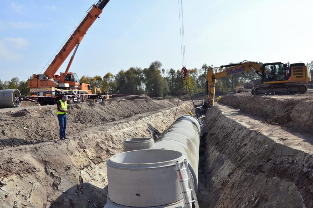 Neues Heraeus Gelände in Kleinostheim | Projekte bei Michel Bau